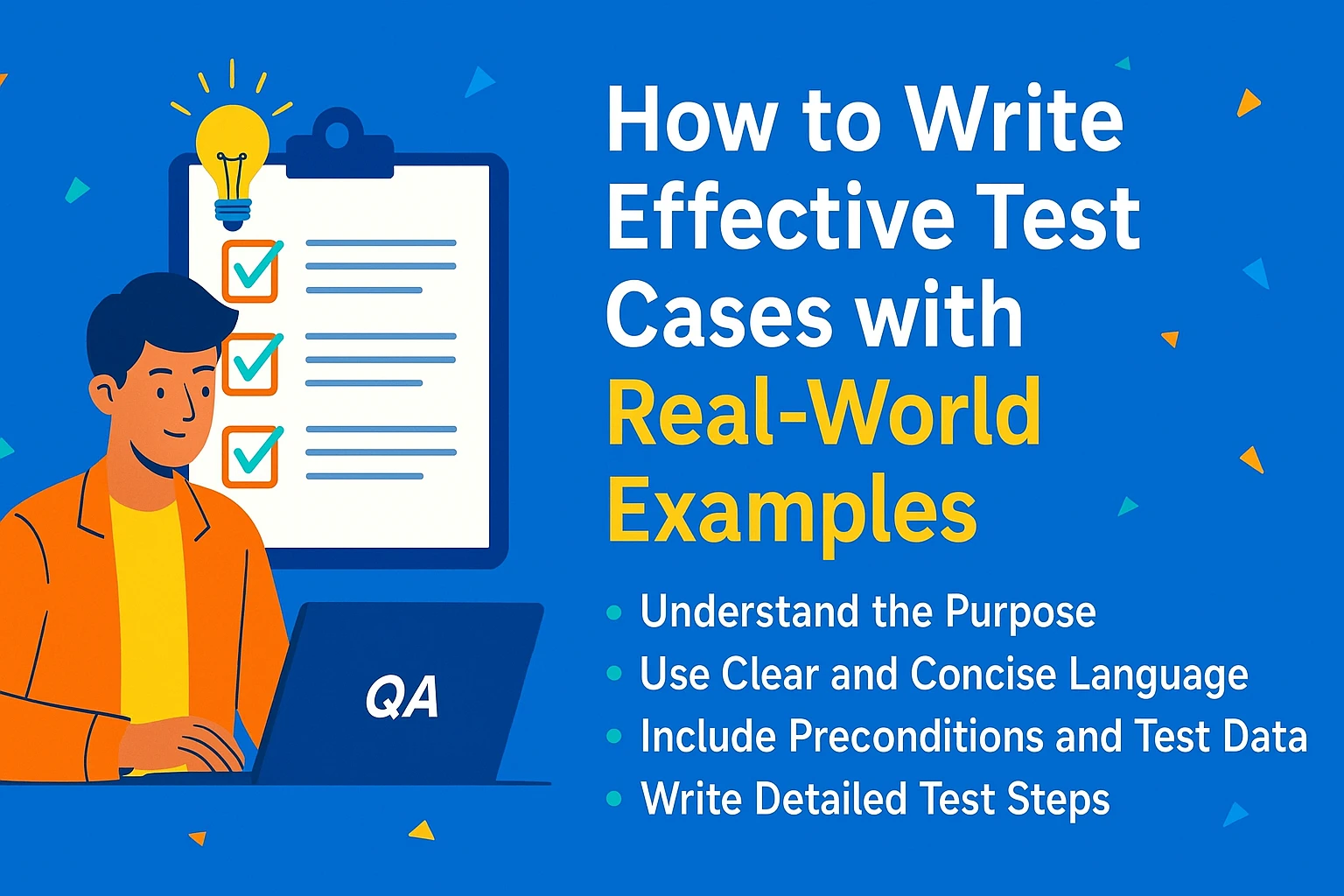How to Write Effective Test Cases with Real-World Examples
